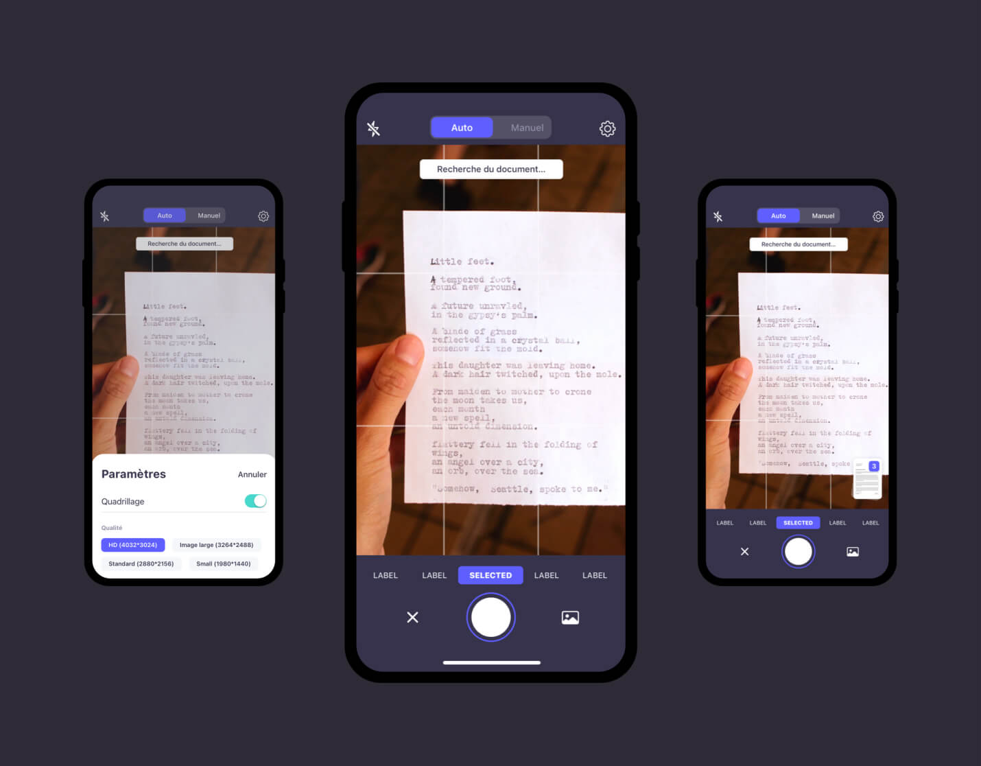 Scanner Document – Webdesigner, Ui et Ux Designer à Marseille